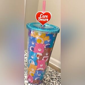 Care Bears | Dining | Care Bears Tumbler With Lid And Topper Straw 24oz ...